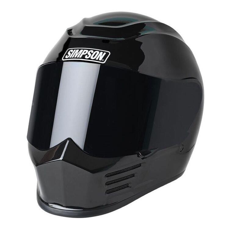 หมวกกันน็อค Simpson รุ่น Speed Bandit Gloss Black By Life and Kustom ...
