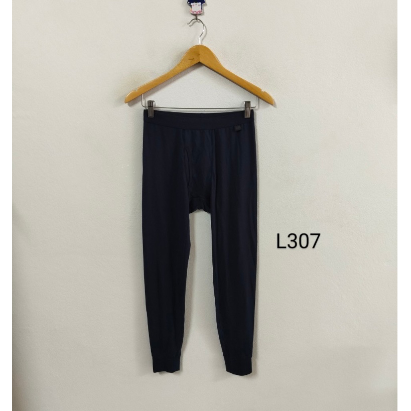M(ช) Heattech Extra Warm (L307) แบรนด์ uniqlo ยูนิโคล่ กางเกงลองจอน ชาย | Shopee Thailand