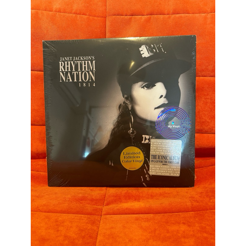 [แผ่นเสียง Limited Edition Color 2 LP] Janet Jackson Rhythm Nation 1814 ...