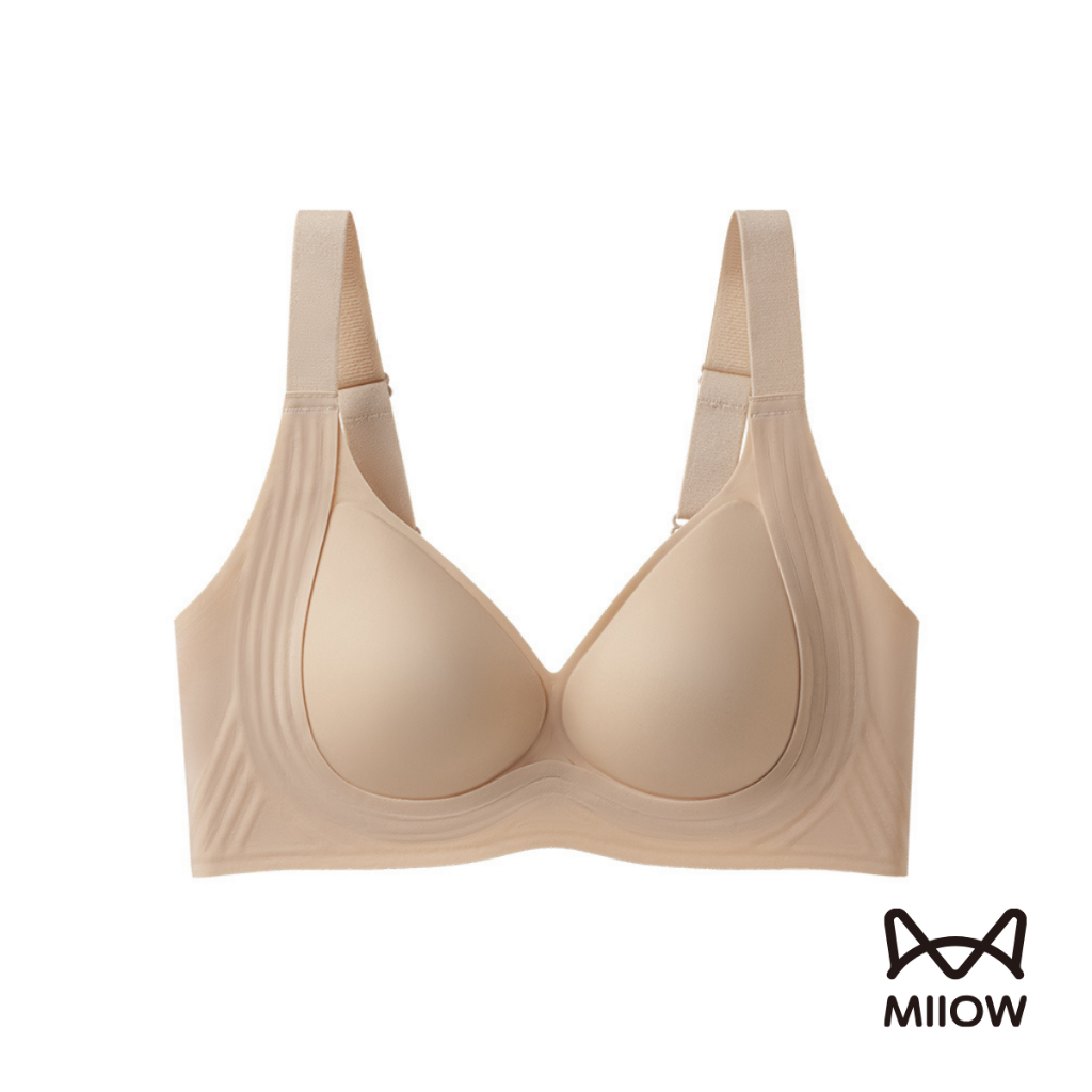 MIIOW บราสำหรับสาวอกเล็ก แบบกระชับดันทรง คัพ 3D ช่วยซัพพอร์ตทรง-WQ269 | Shopee Thailand