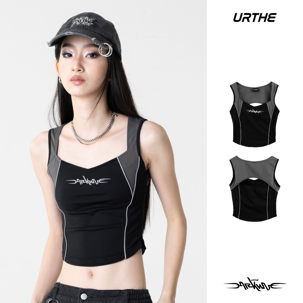 URTHE - เสื้อกล้าม Col. DARKWAVE รุ่น DW GALATIC CENTER | Shopee Thailand