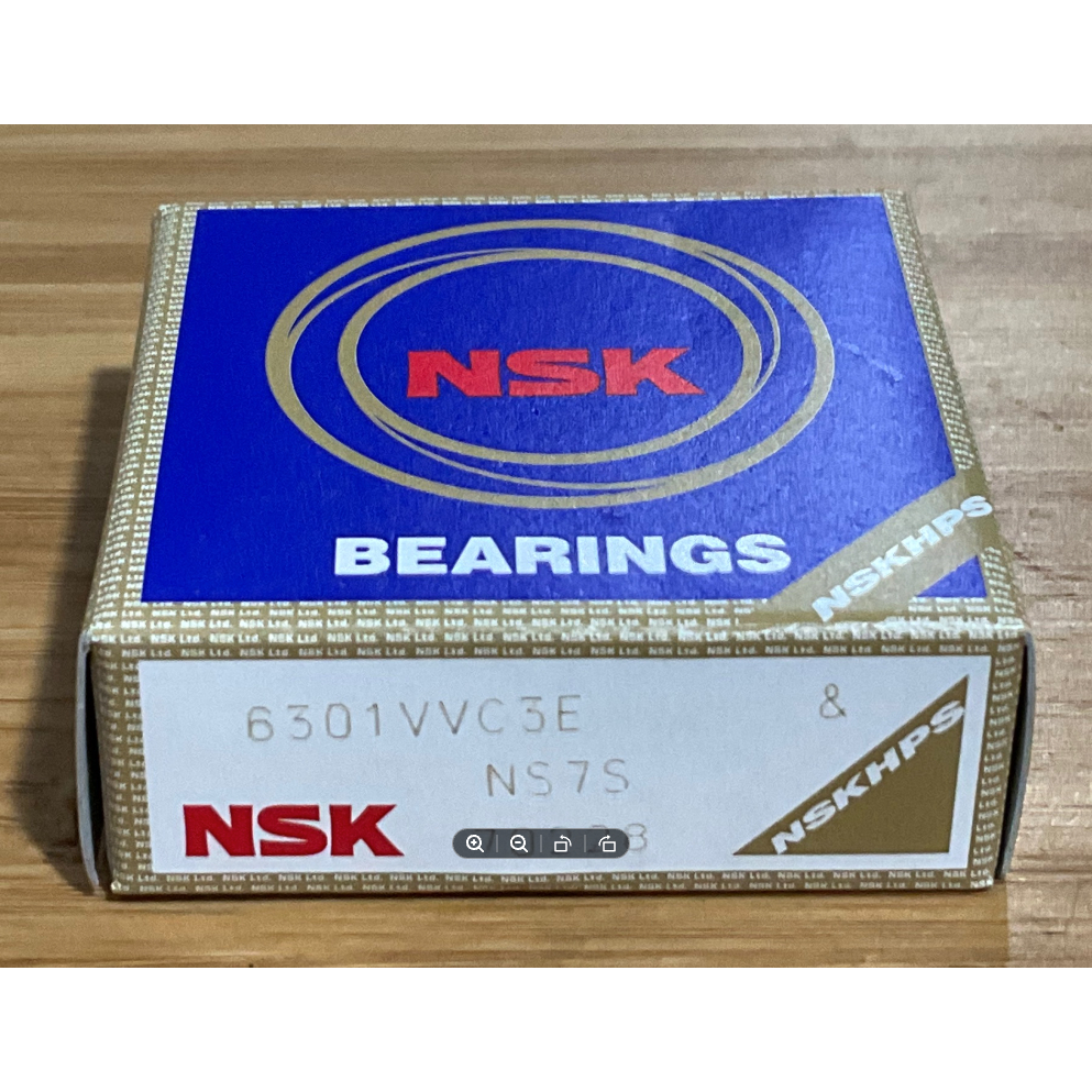 6301 VVC3 สั่ง100วัน NSK Deep Groove Ball Bearing เอ็นเอสเค ตลับลูกปืน ...