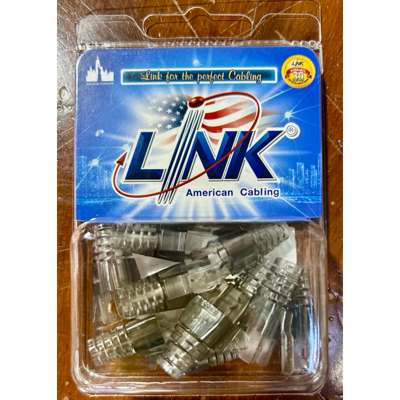 US-6626A Cat6 New Crystal Locking Plug Boot Black Link บุธคลอบหัวแลน ...