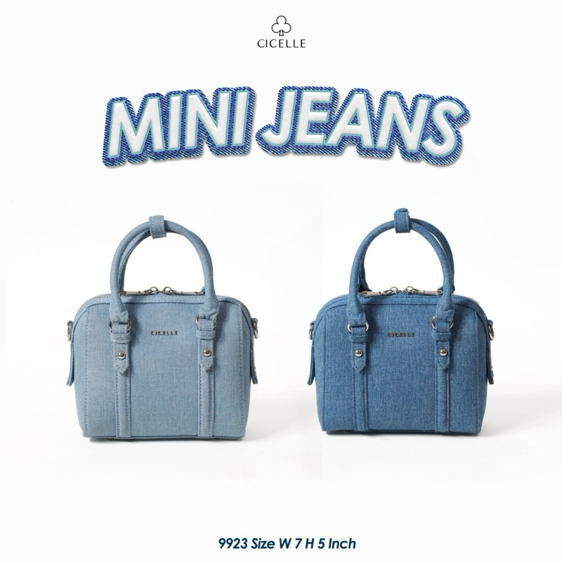 กระเป๋าแบรนด์ CICELLE (ซี-เซล) MINI JEANS#9923 | Shopee Thailand