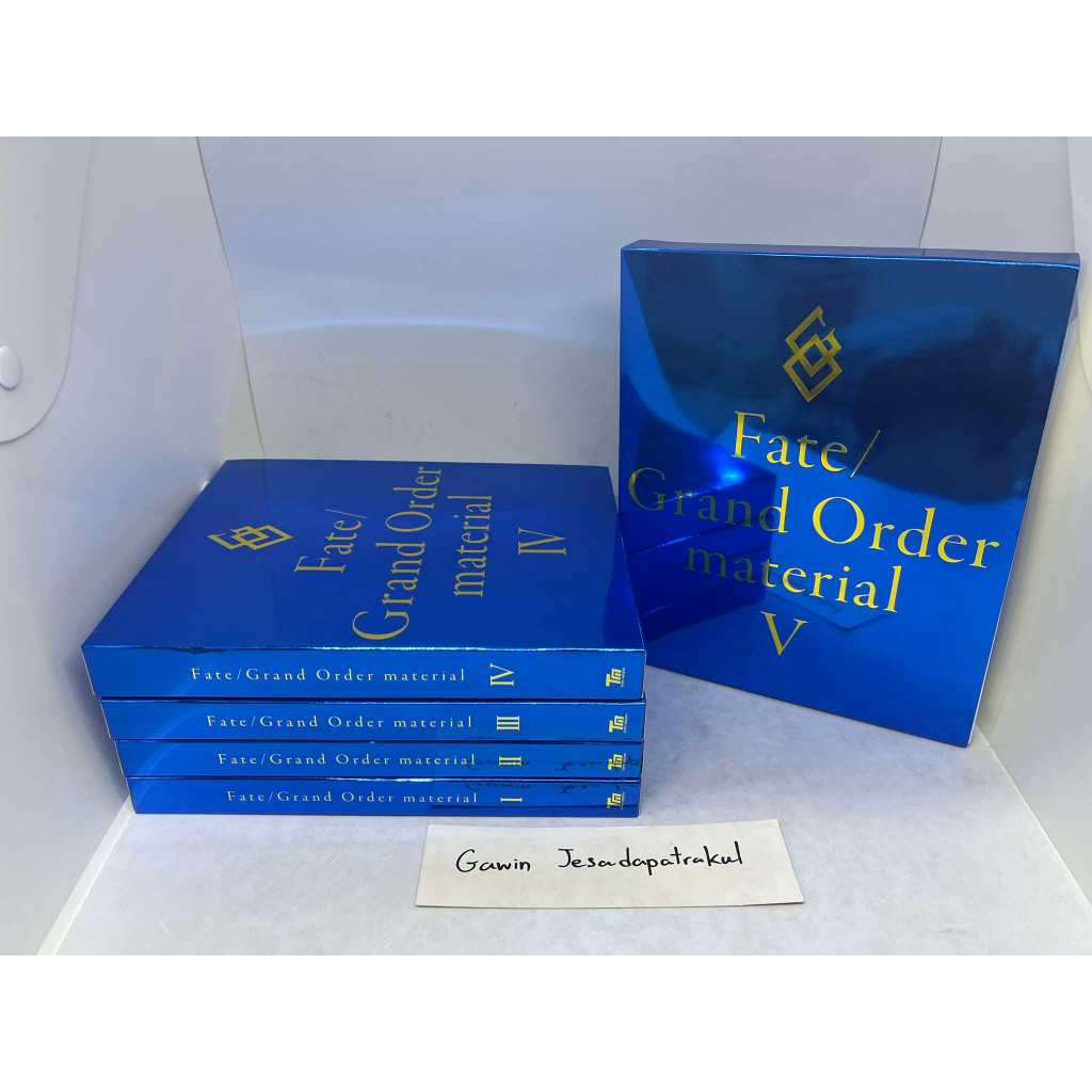 Fate Grand Order material I-V อาร์ตบุ๊ค [Artbook]FGO มือสอง | Shopee ...