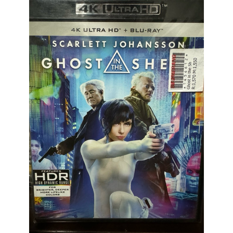 Ghost in the shell 4k ซับไทย บลูเรย์ซับเสียงไทย มือ2 | Shopee Thailand
