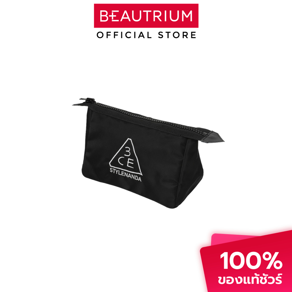 3CE Pouch Small Black กระเป๋า 1pcs | Shopee Thailand