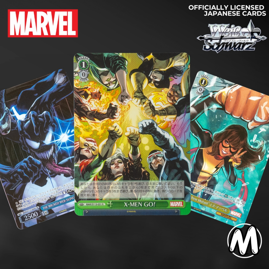 Weiss Schwarz Marvel Official Cards - Avengers X-Men Hulk Spider-Man ...