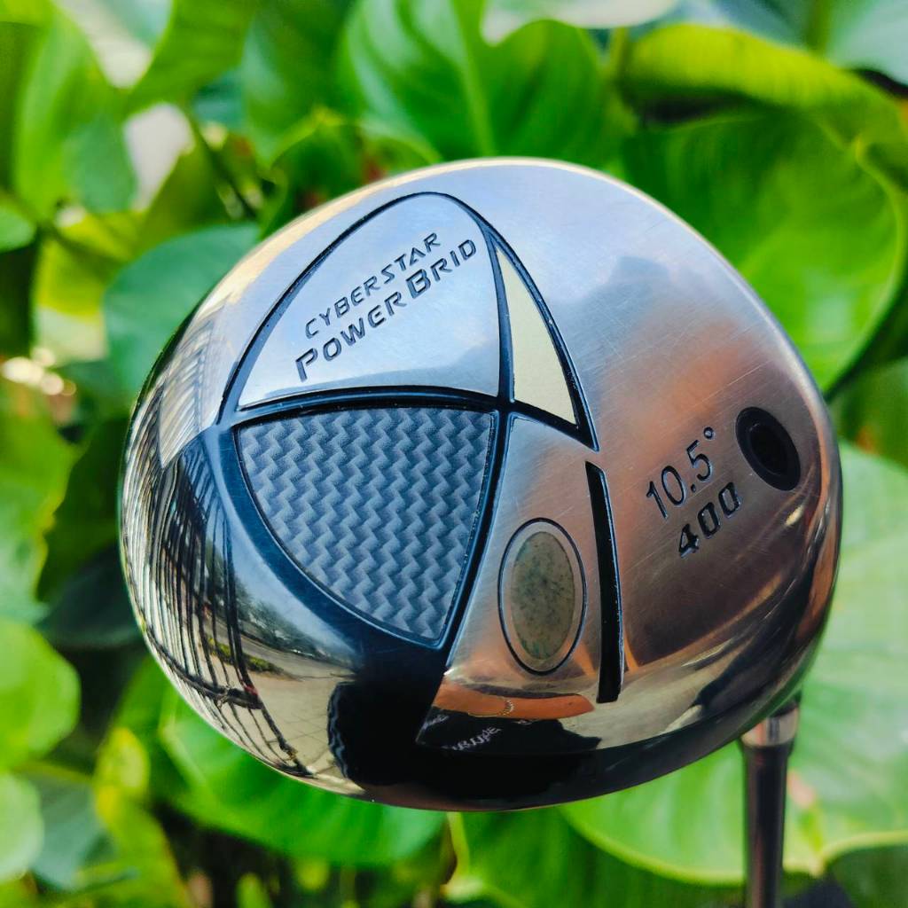 [ผ่อน] Driver YONEX CYBERSTAR POWER BRID กระดองเคฟล่าทั้งชิ้น เด้งทั้ง ...