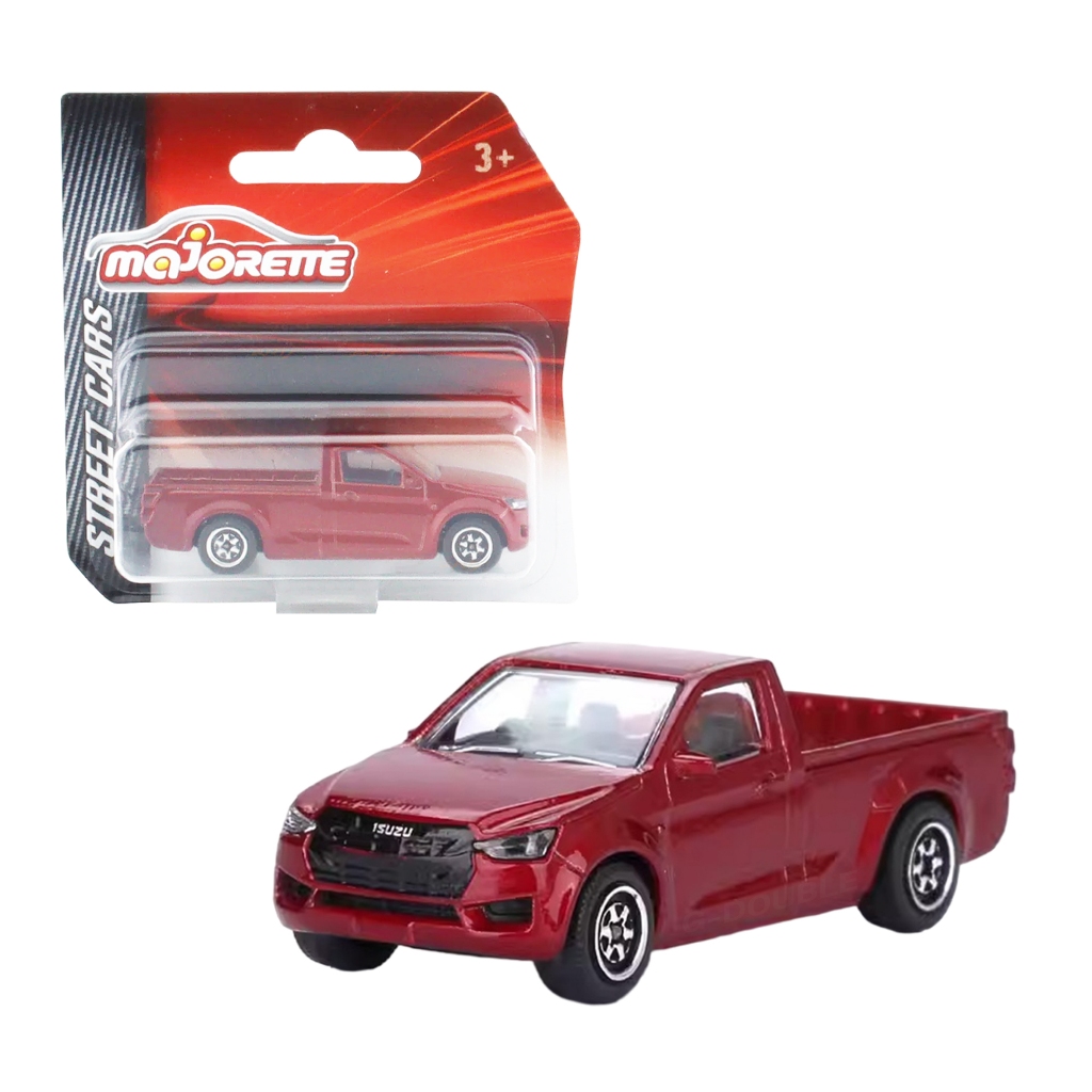 majorette D-max สีแดง ดีแม็ก รถเหล็ก รถโมเดล รถตอนเดียว ขนาด 1/64 สินค้าหายาก ในแพ็คเกจ | Shopee ...