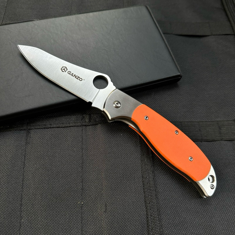มีดพับGanzoFirebird G7371 ของแท้100% ใบเรียบ เหล็ก 440C วัสดุด้าม G10 | Shopee Thailand