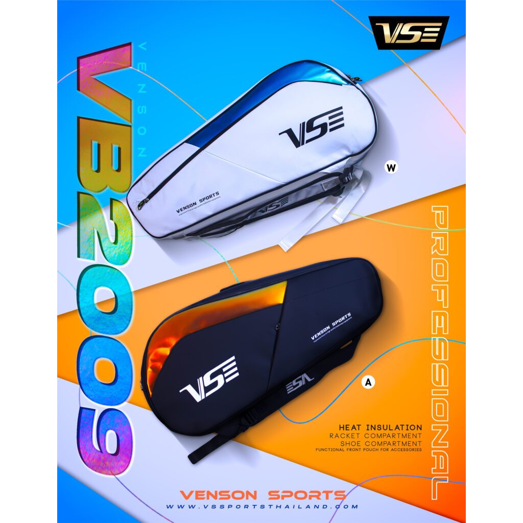 VENSON กระเป๋าแบดมินตัน VS รุ่น RB-VB2009 | Shopee Thailand