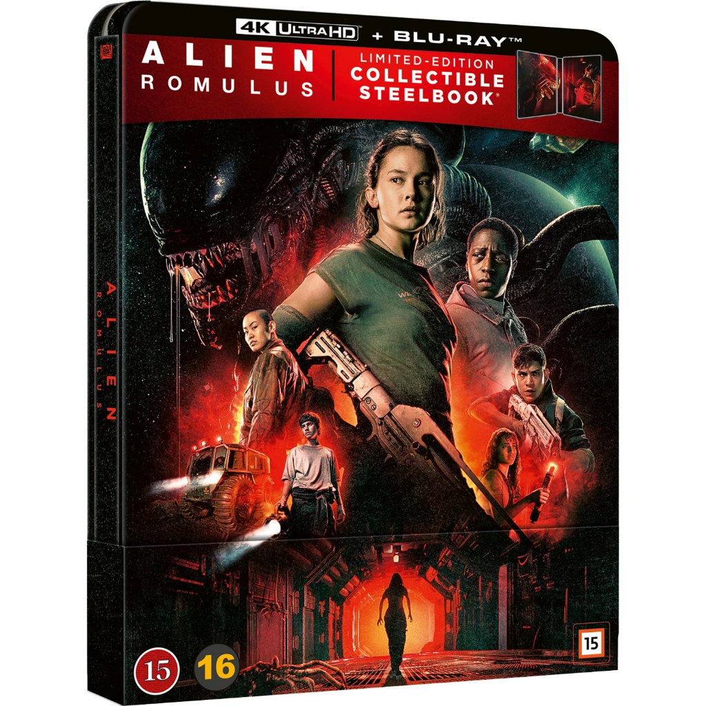 Alien: Romulus (SteelBook Limited Edition) [4K Ultra HD + Blu-ray ...