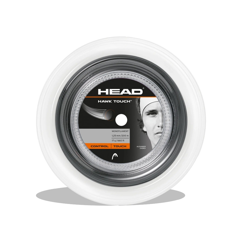 Head เอ็นไม้เทนนิสแบ่งขาย Hawk Touch 17G/1.25mm Tennis String Reel ...