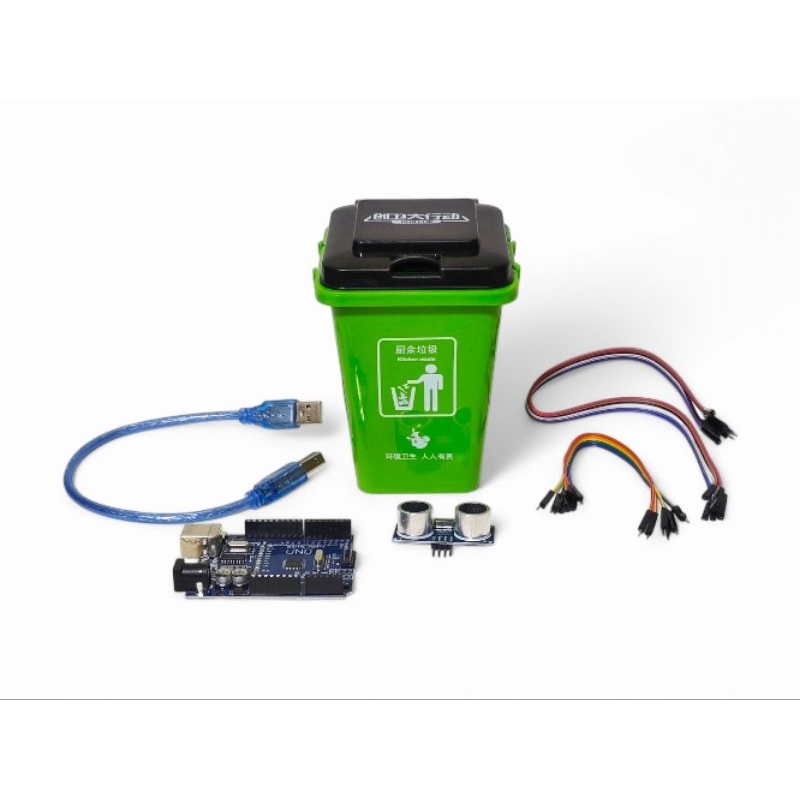 ( ร้านไทย 🇹🇭 พร้อมส่ง ) ชุดเรียนรู้ Arduino ถังขยะอัตโนมัติ | Shopee ...