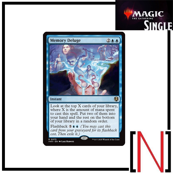 [MTG][Single][INR] Memory Deluge ระดับ Rare [ภาษาอังกฤษ] | Shopee Thailand