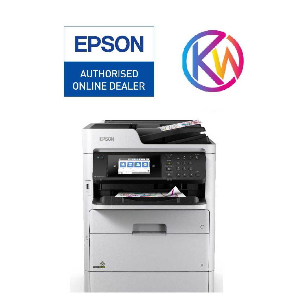Epson WorkForce Pro EM-C800 Duplex All-in-One Inkjet Printer รับประกัน ...