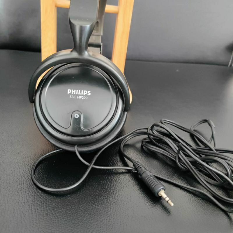 หูฟังครอบหู(Philips )SBC- HP200มือ2ของแท้ | Shopee Thailand