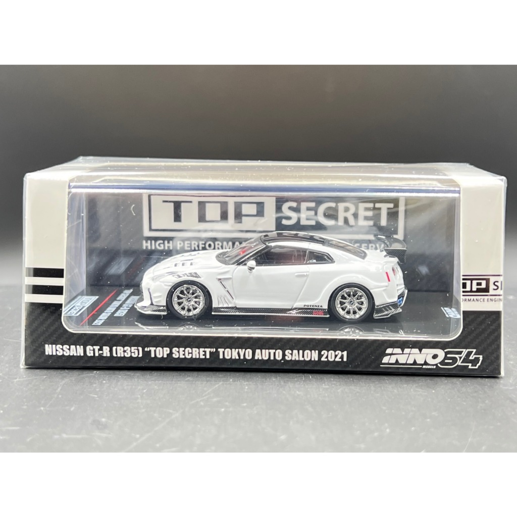 INNO64 NISSAN GT-R (R35) "TOP SECRET" Tokyo Auto Salon 2021 | Shopee ...