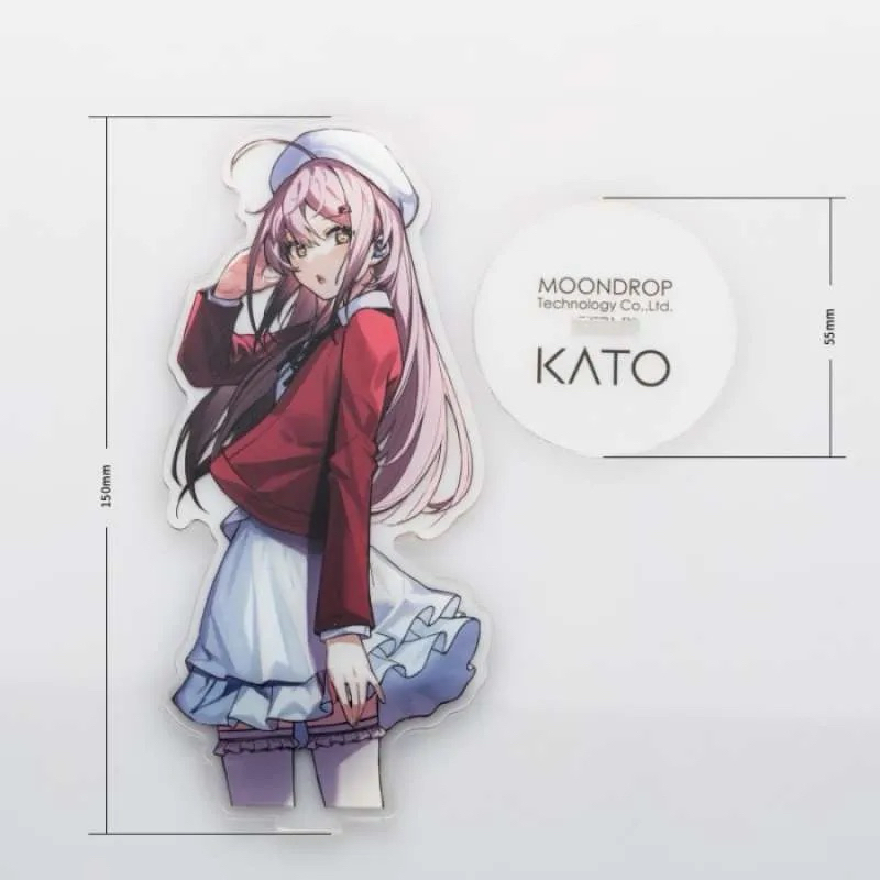 ที่วางหูฟังอะคริลิค Moondrop New Acrylic Stand/Holder (Kato) For Iem ...