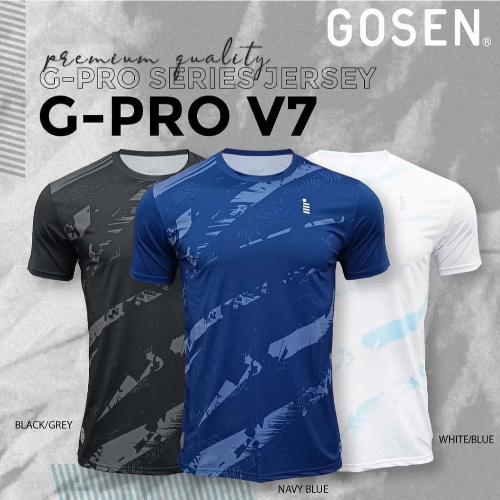 เสื้อแบดมินตัน GOSEN Shirt G-PRO 07 เสื้อออกกำลังกาย (สินค้าลิขสิทธิ์แท้ 100%) | Shopee Thailand