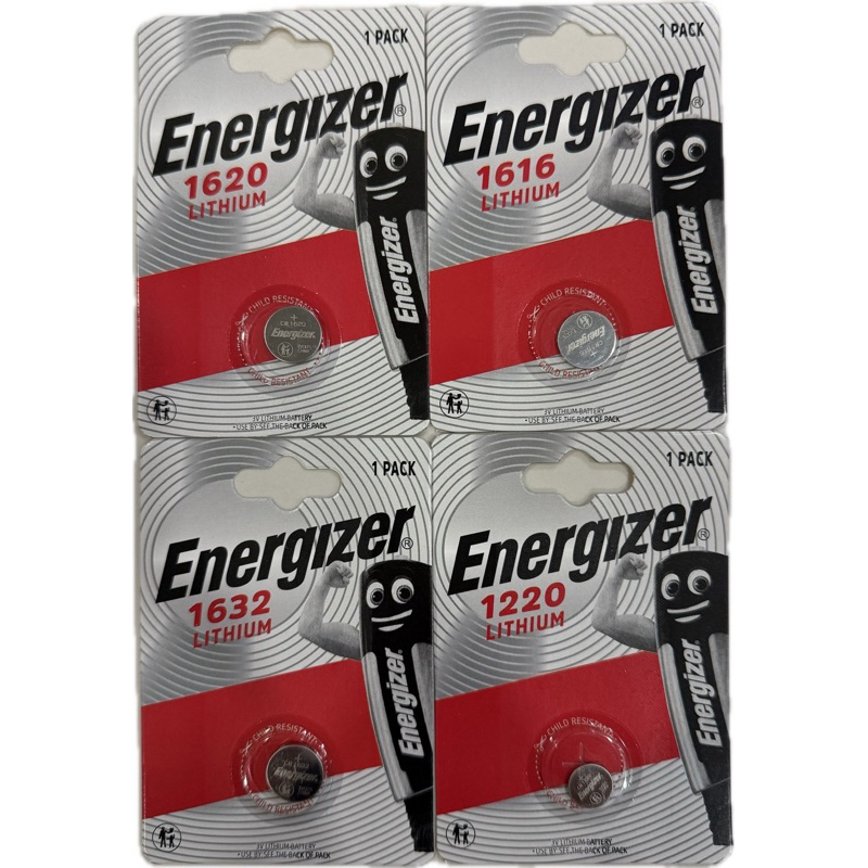 ถ่านEnergizer Lithium 3V CR1620/CR1632/CR1616/CR1220 1ก้อน แพคนำเข้า | Shopee Thailand