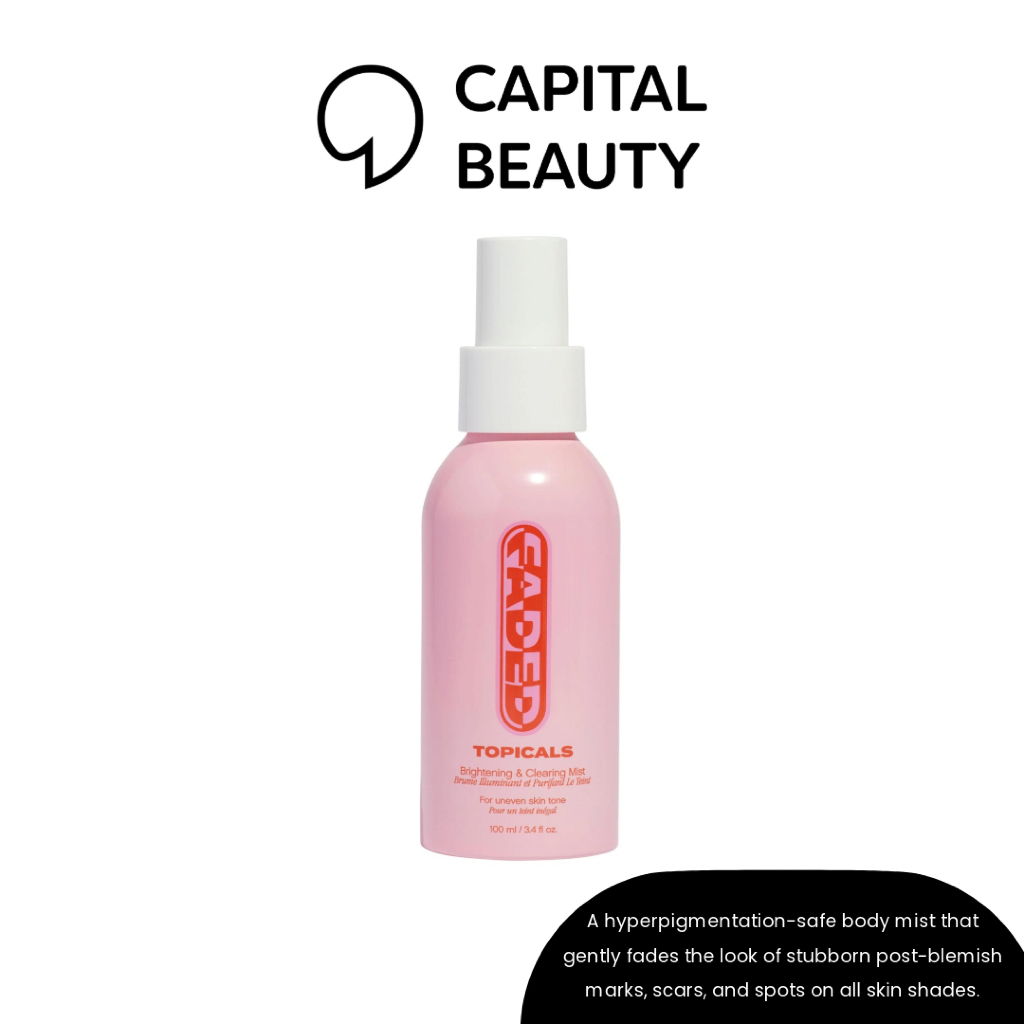 TOPICALS Faded Brightening & Clearing Body Mist | Shopee Thailand