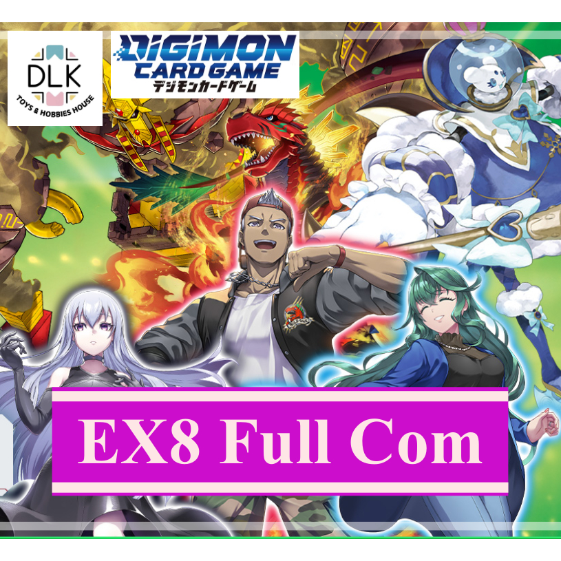 Digimon Card Game EX8 Full Com | Shopee Thailand