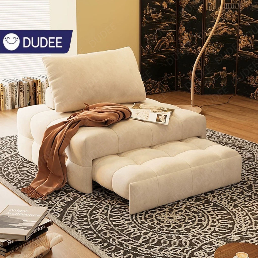 DUDEE SOFA โซฟาเบด รุ่น SF-018 คลาสสิค นั่งสบาย สวยงาม แข็งแรง ทนทาน | Shopee Thailand
