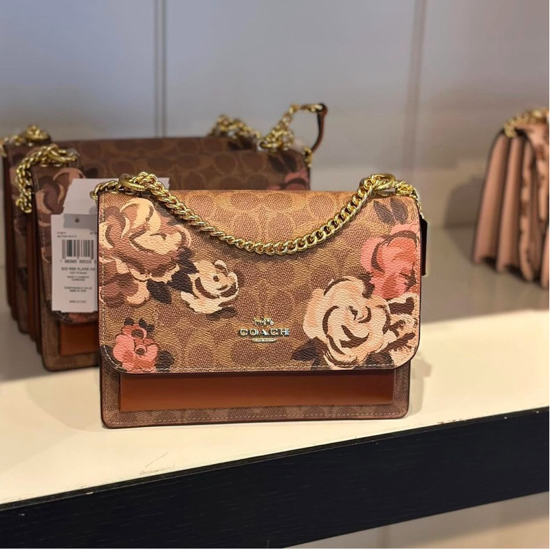 COACH KLARE CROSSBODY IN SIGNATURE CANVAS (COACH 90635)/มีหลายสี ...