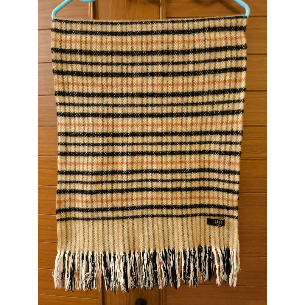 DAKS LONDON Wool Scarf ขนาด 41x119.5 cm | Shopee Thailand