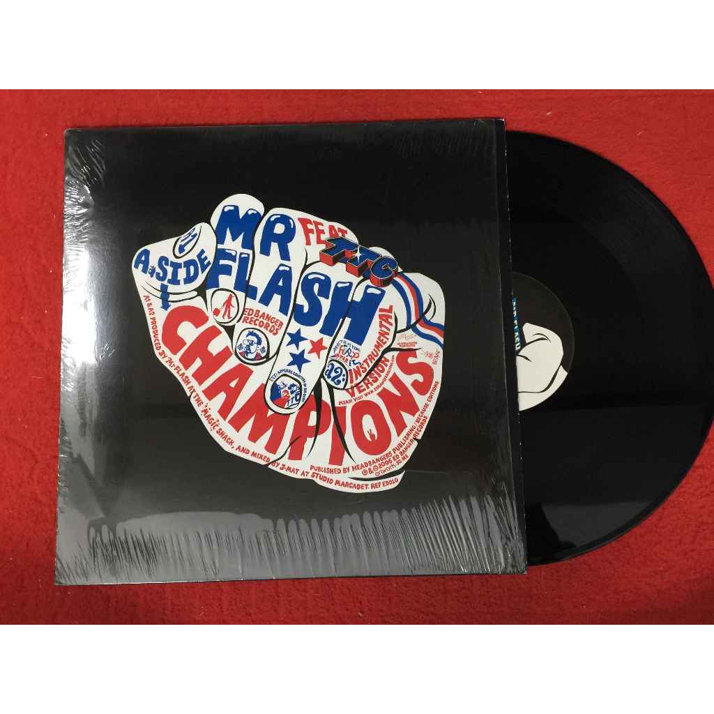 Mr Flash – Champions ขนาด 12 นิ้ว LP B111 | Shopee Thailand
