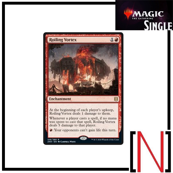 [MTG][Single][ZNR] Roiling Vortex ระดับ Rare [ภาษาอังกฤษ] | Shopee Thailand