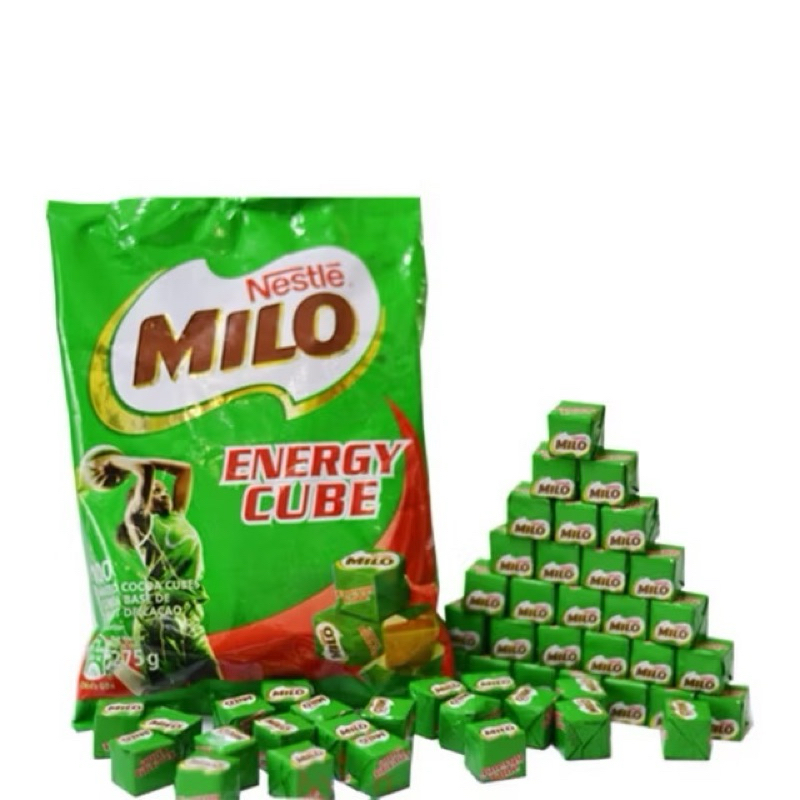 Milo Cube ไมโลคิวบ์ ห่อ 100 ชิ้น ไมโลคิวบ์ ช็อคโกแลต ไมโลคิว | Shopee ...