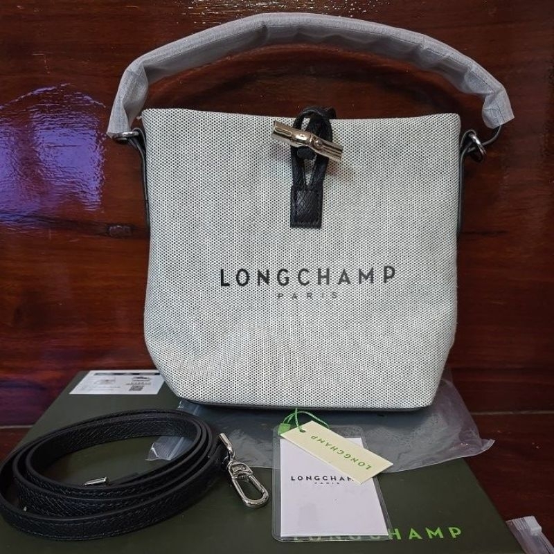 กระเป๋าLONGCHAMP Essential xs Bucket bag Canvasแท้ made in frence not ...