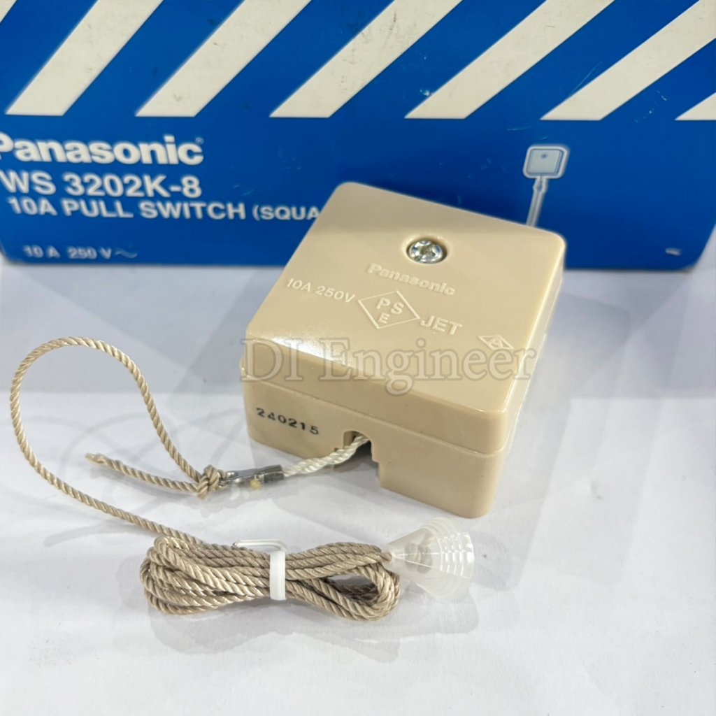 สวิตซ์กระตุก Pull Switch WS3202K-8 10A 250V พานาโซนิค "Panasonic ...