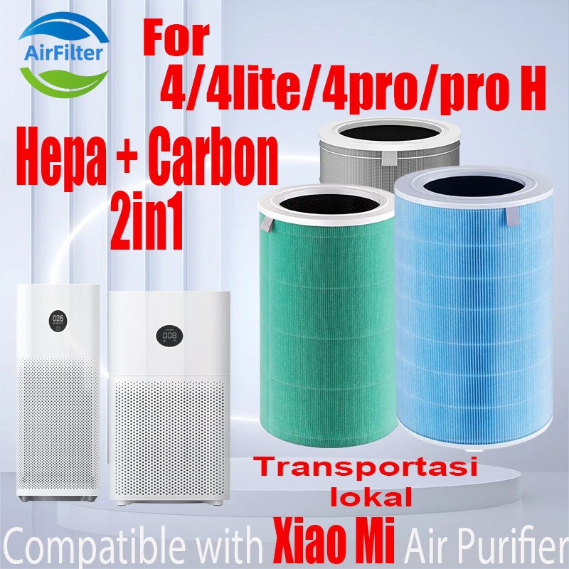 【For only xiaomi 4/4pro/4lite/pro H filter】แผ่นกรอง ไส้กรองอากาศ xiaomi ...