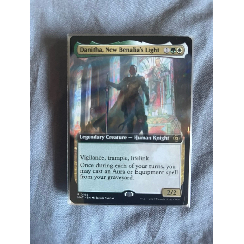 การ์ด MTG Danitha, New Benalia’s Light Multi Magic the Gathering EDH ...