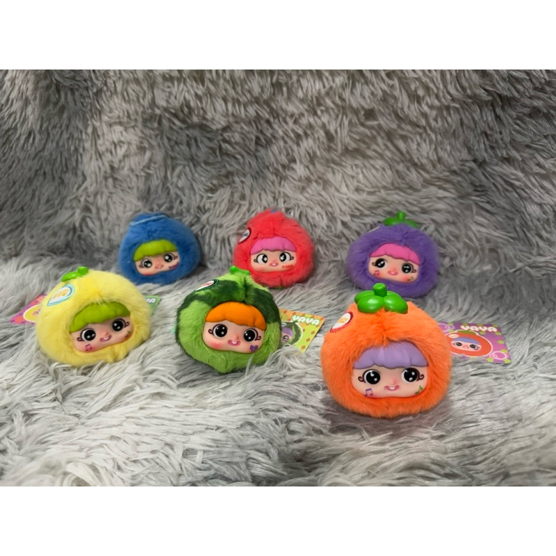 🍎พร้อมส่ง-🫐เช็คตัว YAYA Fun Fruit🍊พวงกุญแจ มินิ | Shopee Thailand