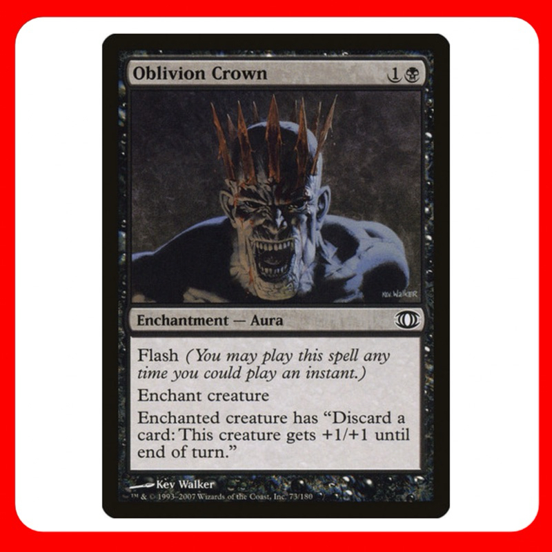 [MTG] Oblivion Crown [FUT] [BLACK] [COMMON] [NORMAL] [ENG] (การ์ดเมจิค ...