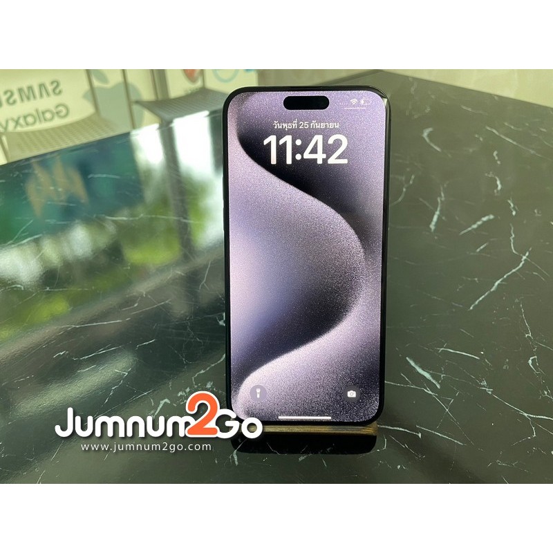 รหัสสินค้าJ0451-24 แม็กสิบห้า 256GB แบต96% ประกันร้าน ตำหนิมีรอยเคสกัด ...