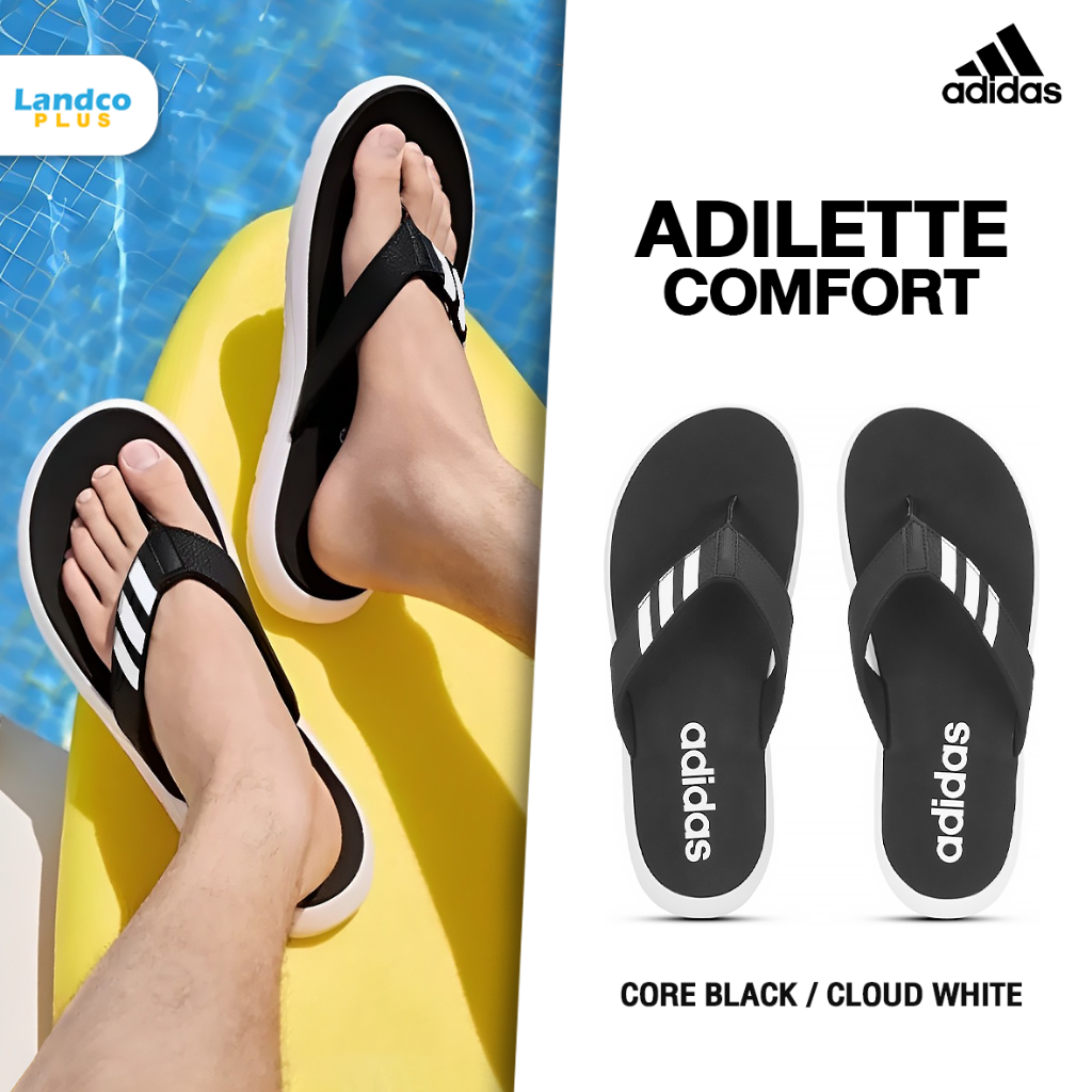 Adidas Collection อาดิดาส รองเท้าแตะ รองเท้าหูหนีบ สำหรับผู้ชาย SPF ...