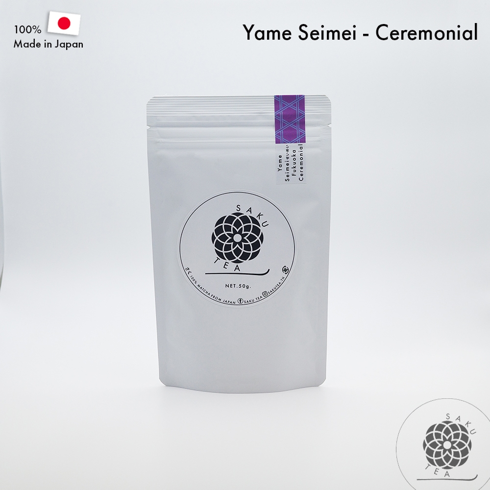Yame Seimei せいめい 八女抹茶 Yame Ceremonial Matcha มัทฉะเกรดพิธี SAKU Tea ชา ...