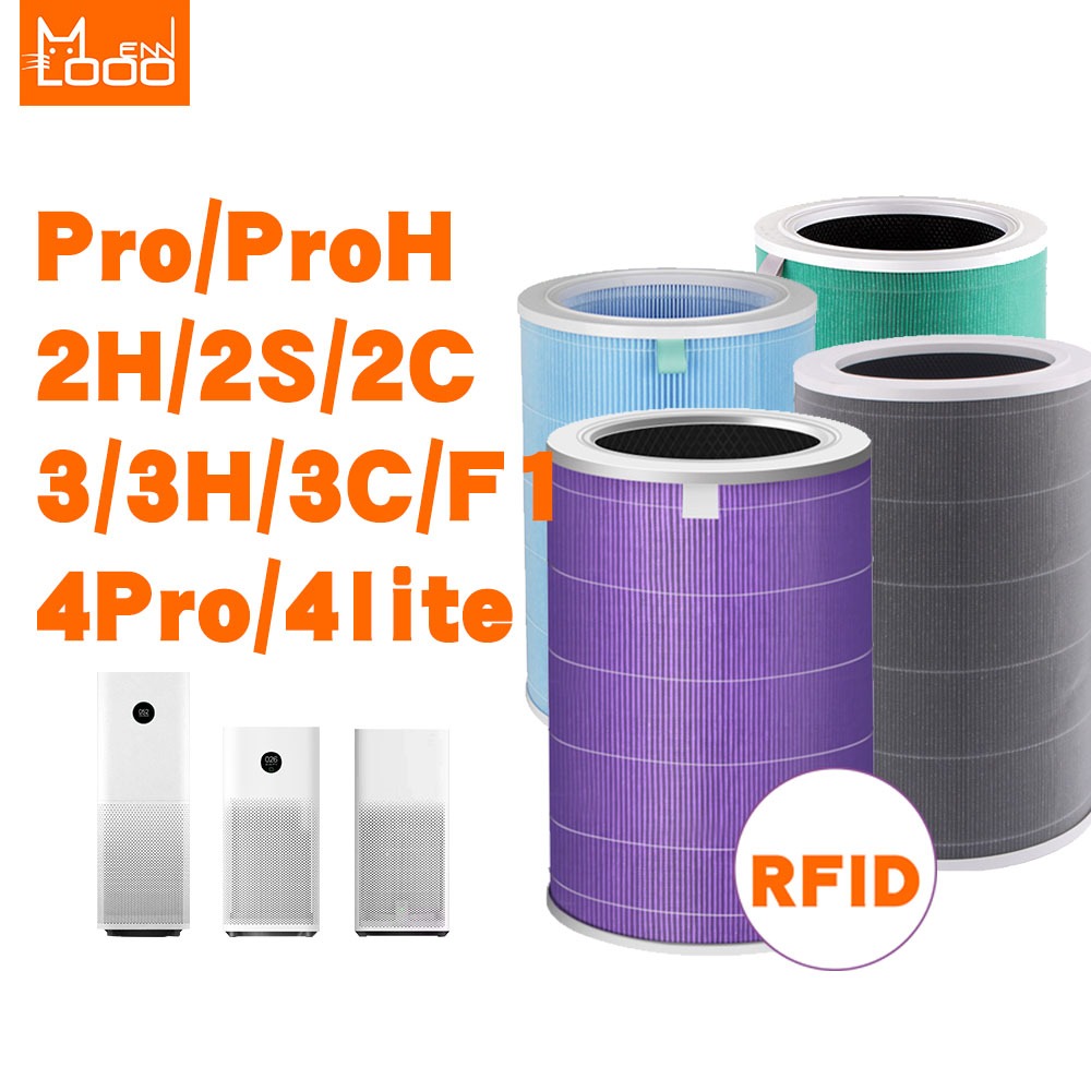 Mennlooo OEM xiaomi Air Purifier Replacement Filter Element 1 Pro 2C 2 วินาที 2H 3 3H 3C 4Pro ...