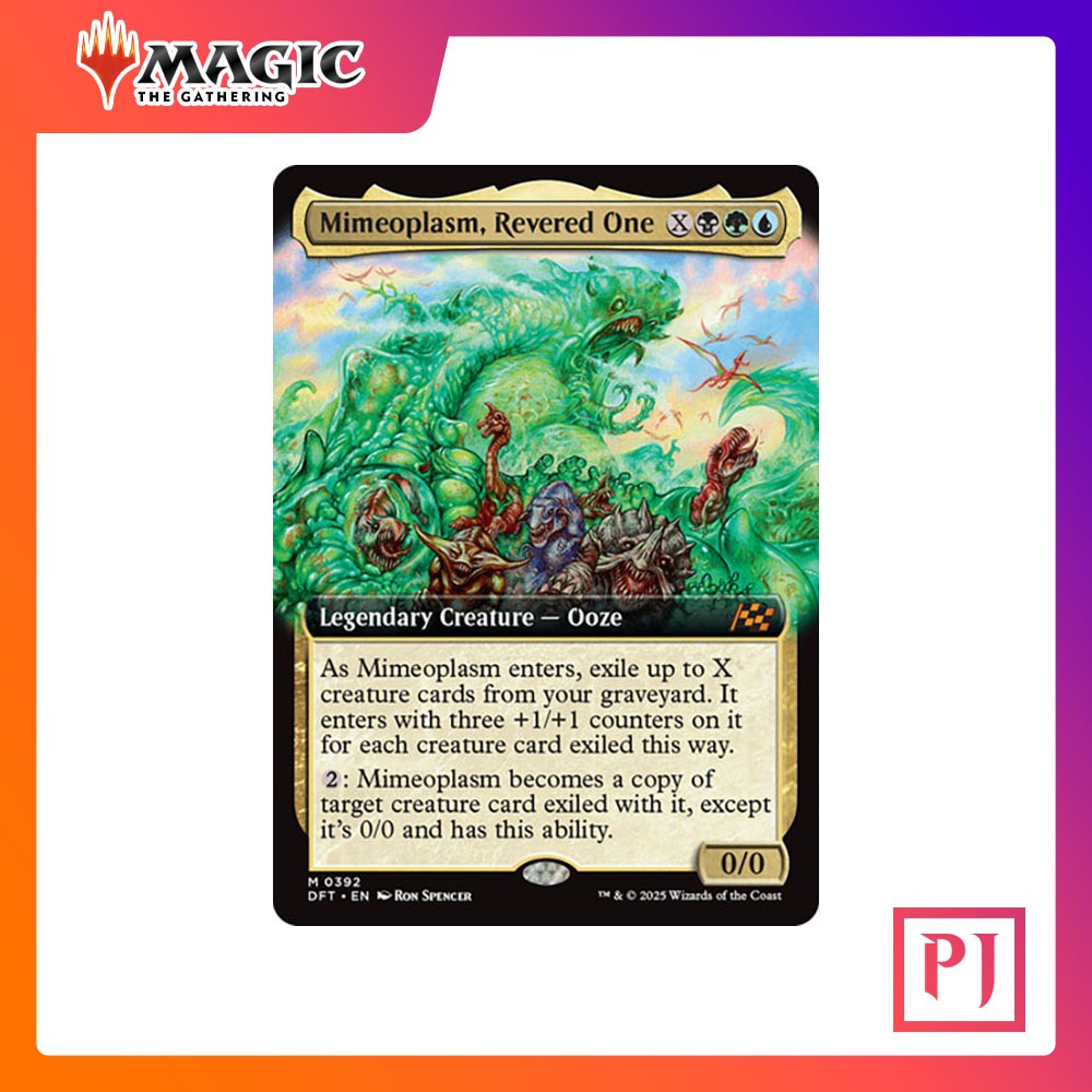 [MTG] Mimeoplasm, Revered One (Extended Art) [DFT] [MULTI] [MYTHIC ...