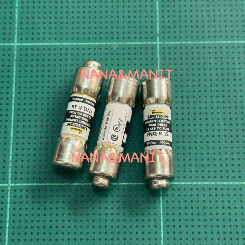 FNQ-R-15 FUSE Bussmann ราคาต่อ 1 ชิ้น มีสินค้าพร้อมส่งในไทย🇹🇭 | Shopee ...