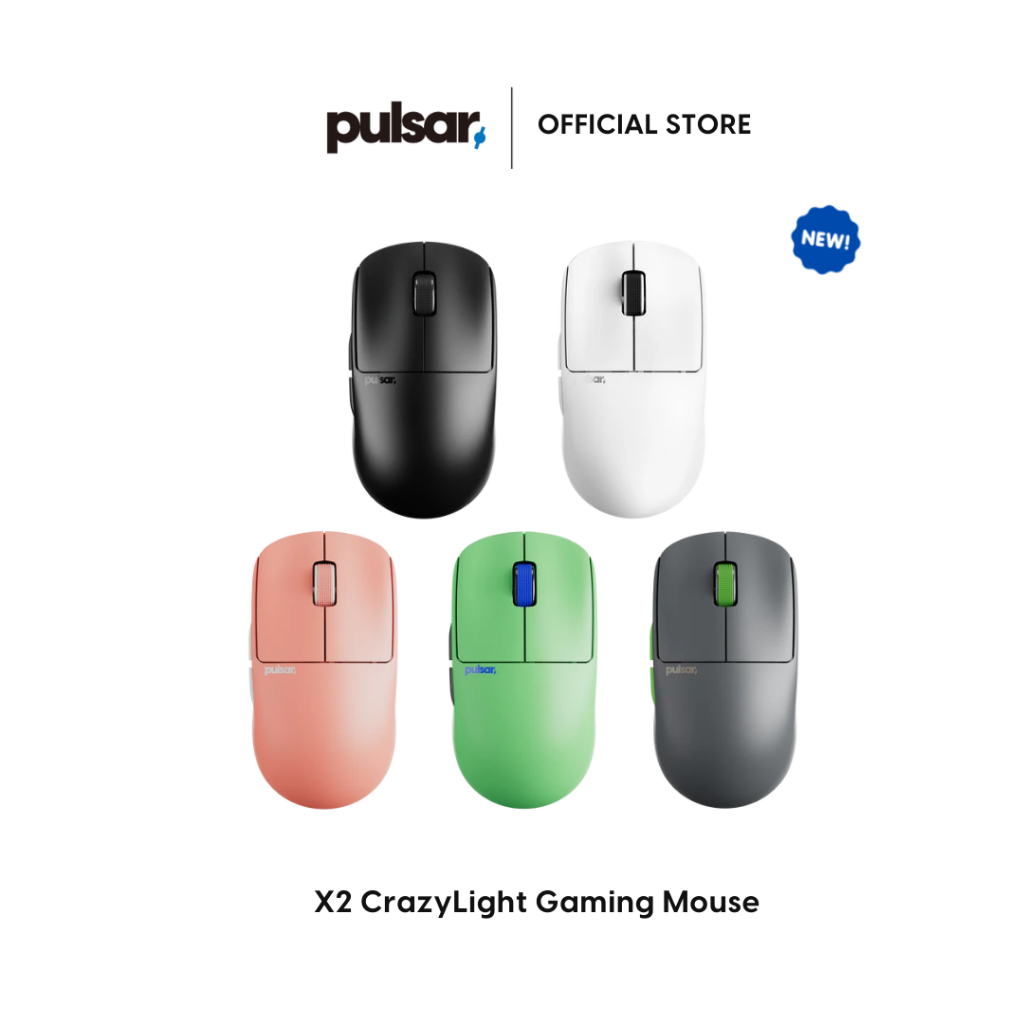 ใหม่! เมาส์ [MOUSE] Pulsar X2 CrazyLight Gaming Mouse | Shopee Thailand