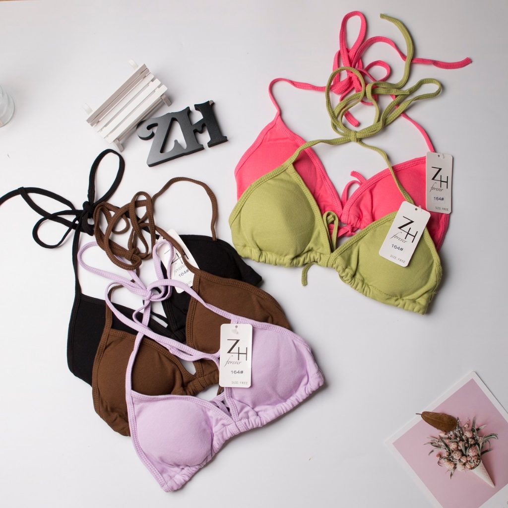 ZH-FOREVER.164 เสื้อชั้นในสายเดี่ยวเซ็กซี่สำหรับผู้หญิงในฤดูร้อน ดีไซน์ ...