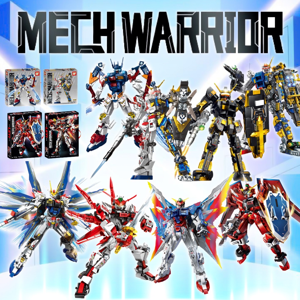 ตัวต่อ Sembo Block 11030-11033 หุ่นยนต์รบ MECH WARRIOR ตัวต่อหุ่นยนต์ ...