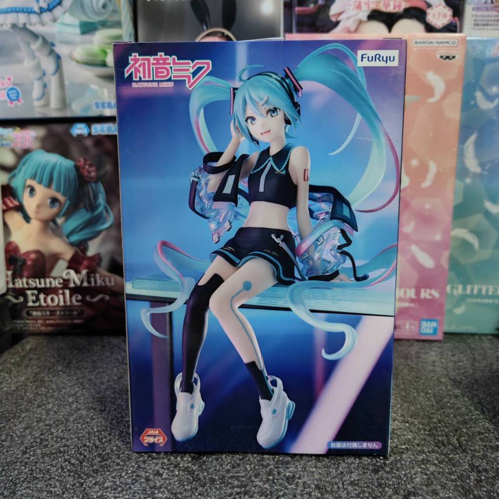 (พร้อมส่ง) Vocaloid - Hatsune Miku - Noodle Stopper Figure - Neon Cyber ...